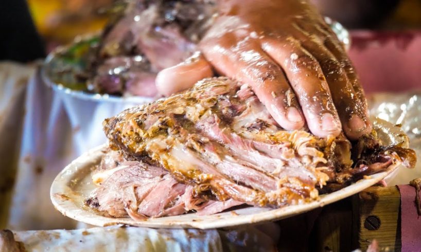 Most INSANE LAMB PIT BARBACOA - Mexican Food in Texcoco + AZTEC ...